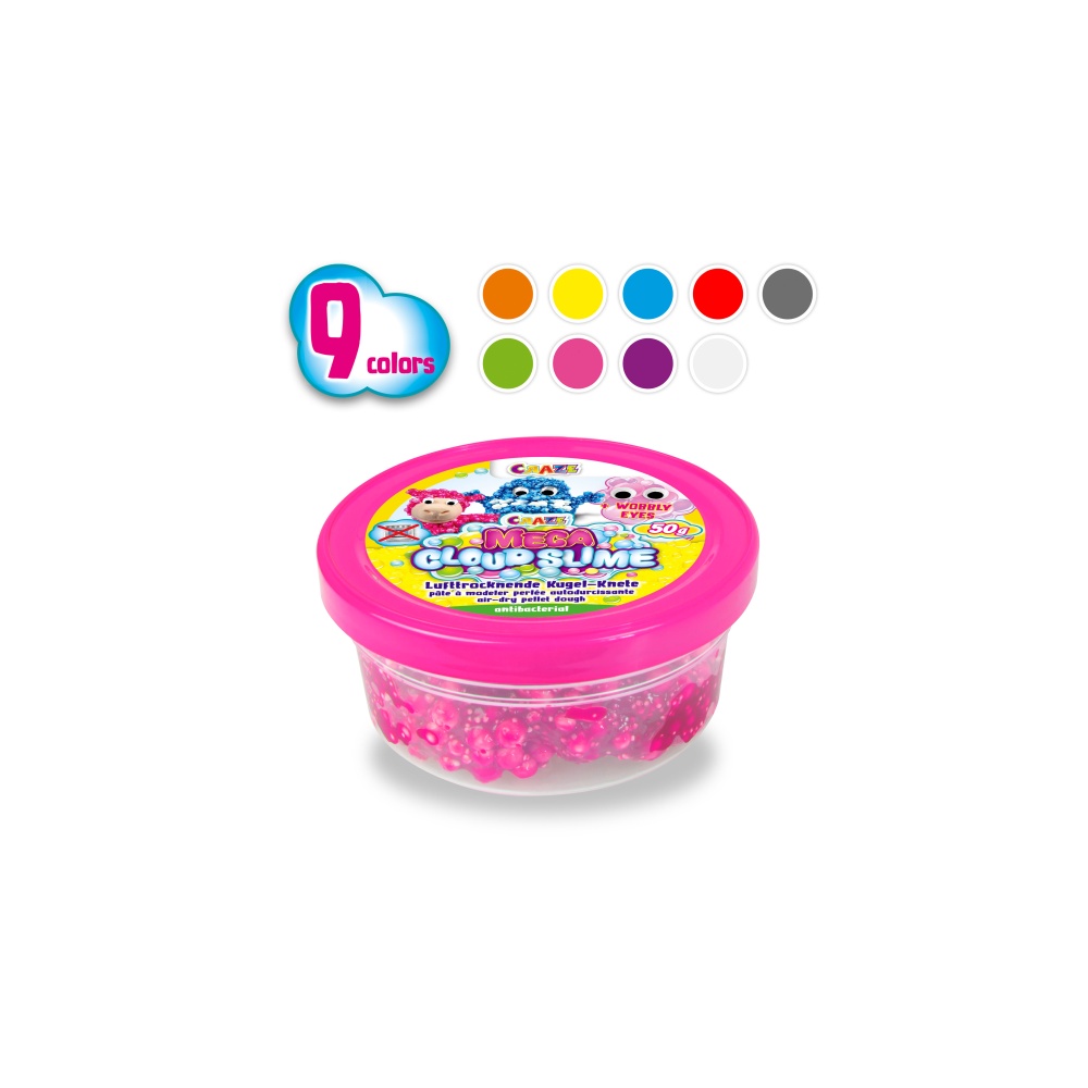 MEGA CLOUD SLIME - FOSFORESCENT - DIVERSE CULORI - CRZ17678 | Bord31.ro