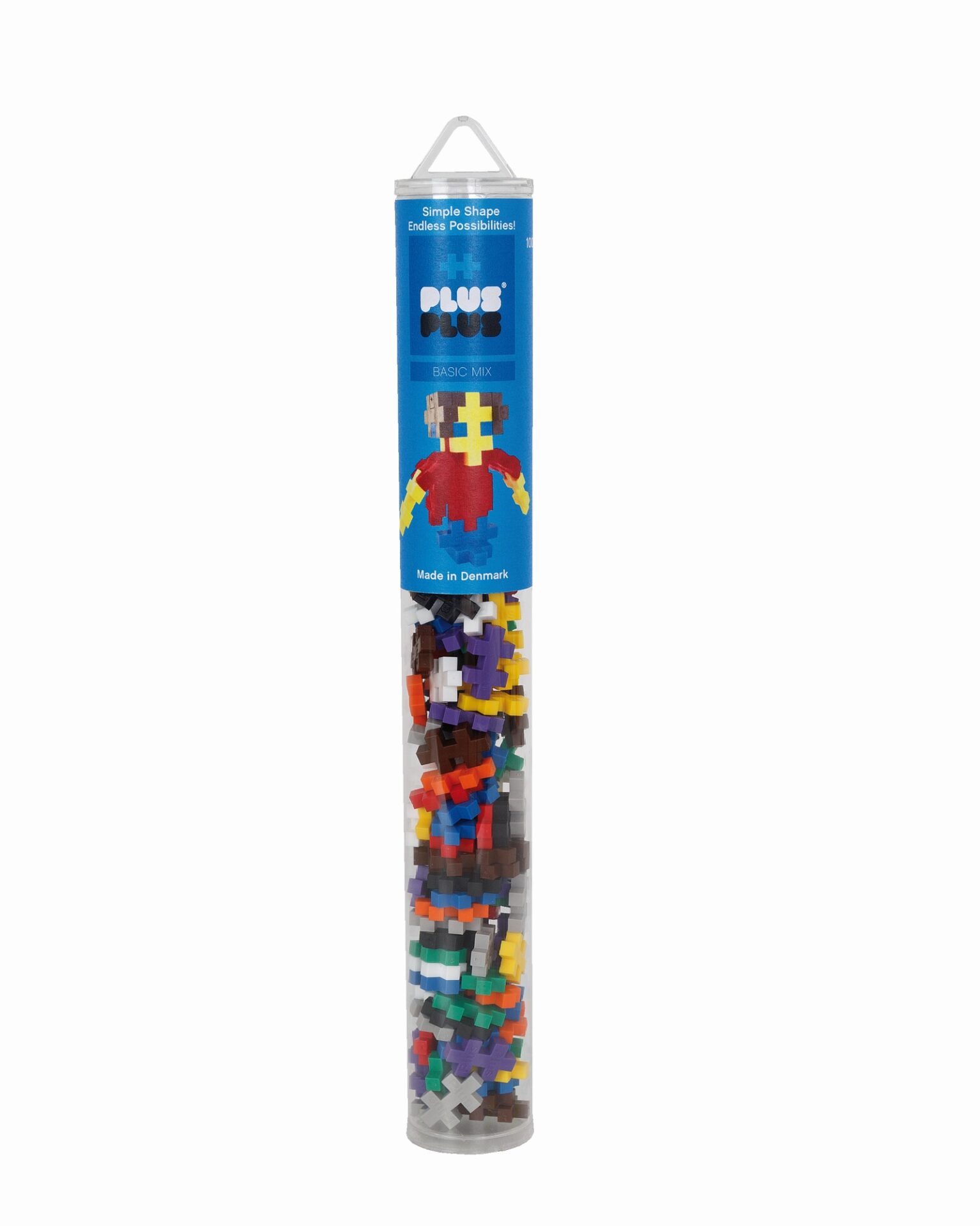 Plus Plus Mix Basic - 100 Piese/Tub - PP4023 | Bord31.ro