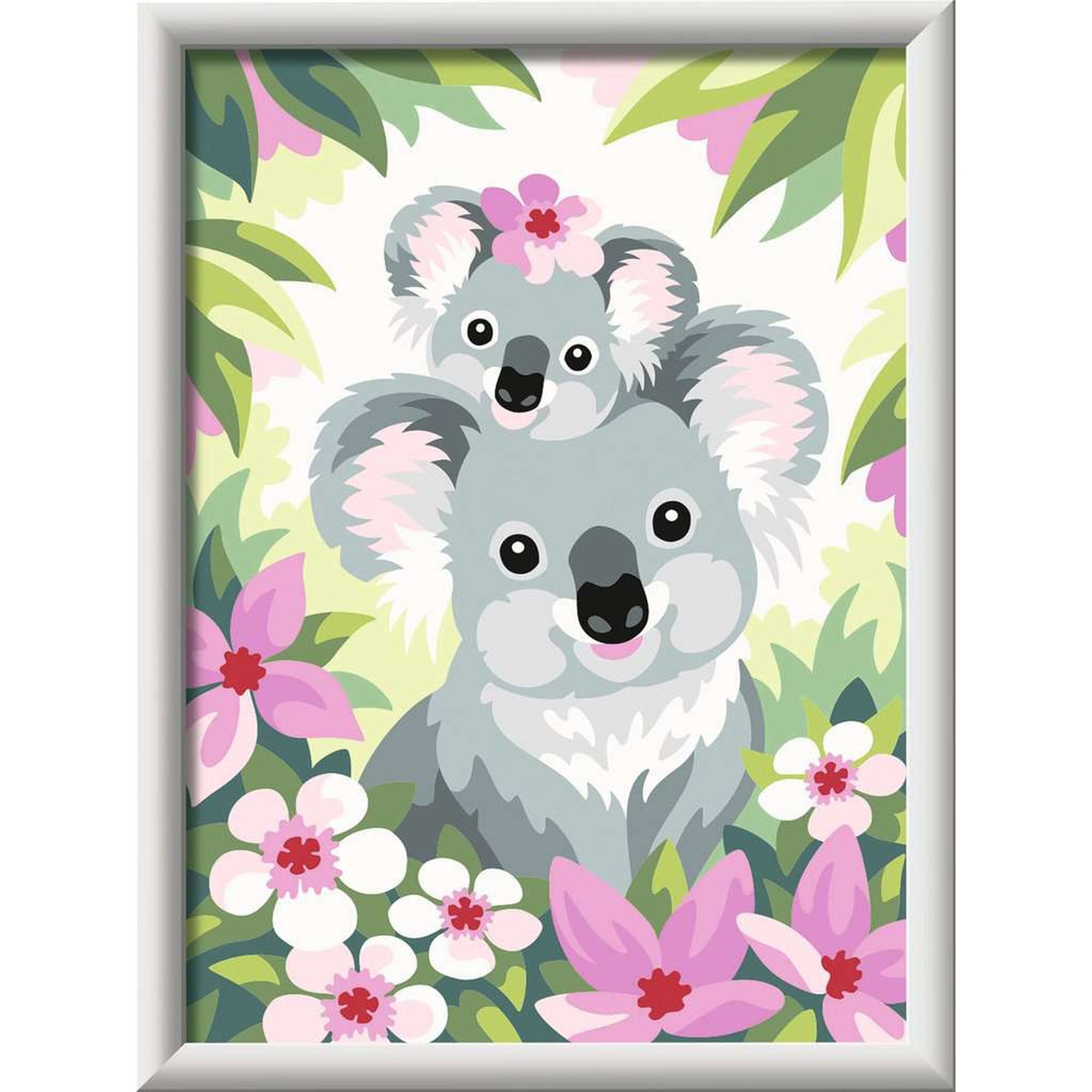 Pictura pe numere - Koala Cu Pui - RVSPBN20050 | Bord31.ro
