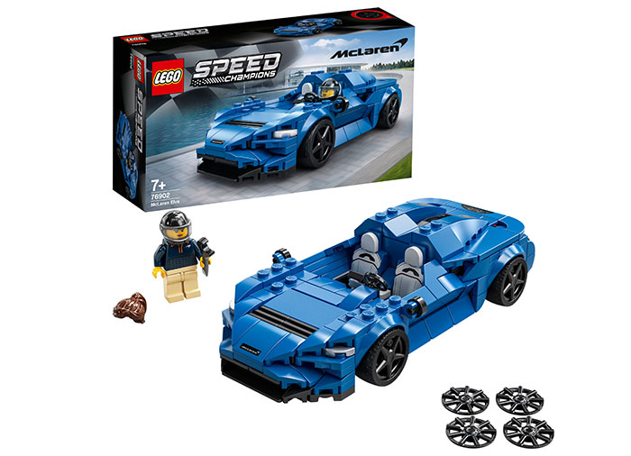 LEGO Speed Champions - McLaren Elva 76902, 263 piese | Bord31.ro