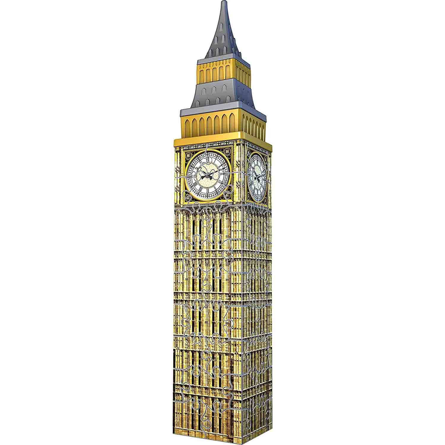 Puzzle 3D Mini Big Ben, 54 Piese - RVS3D11246 | Bord31.ro